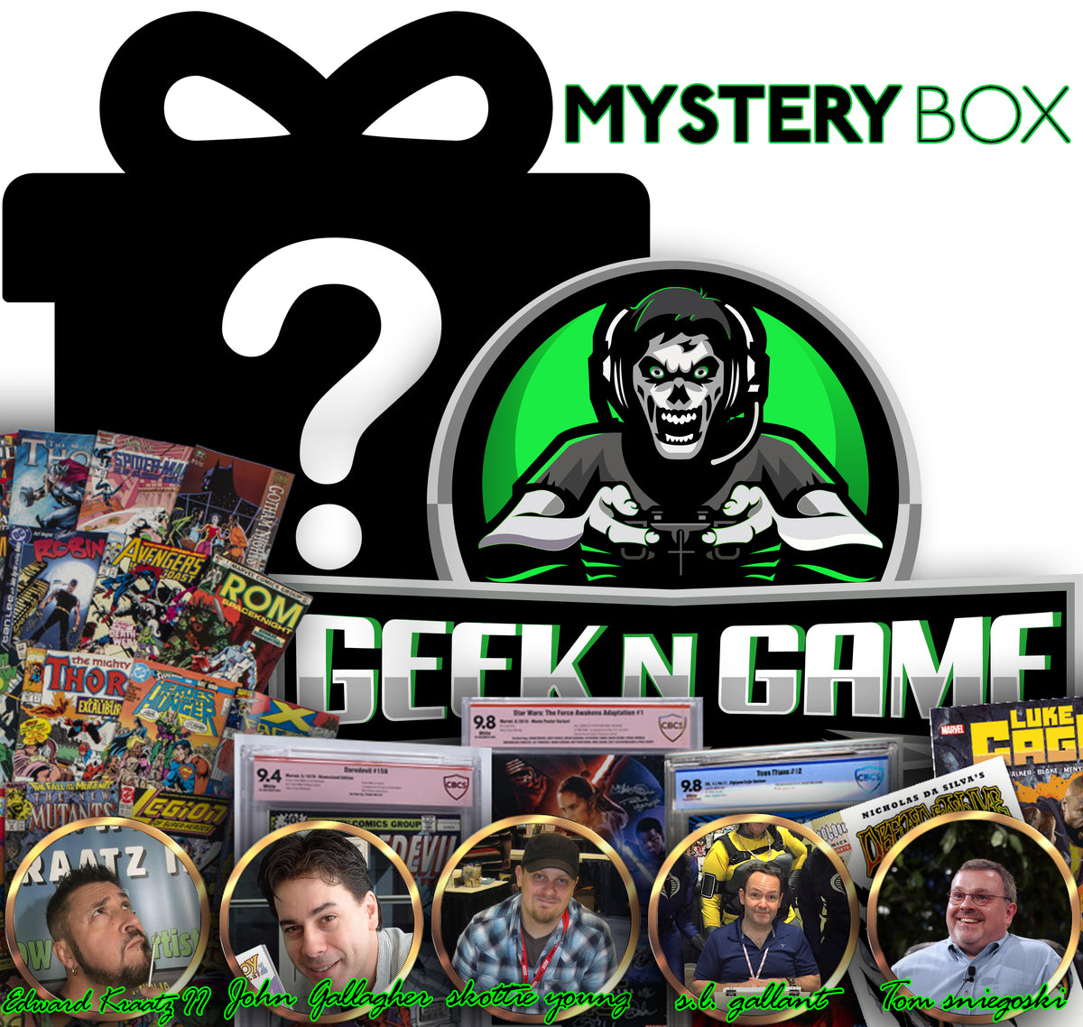 Comic Book Mystery Boxes – TheGeeknGame